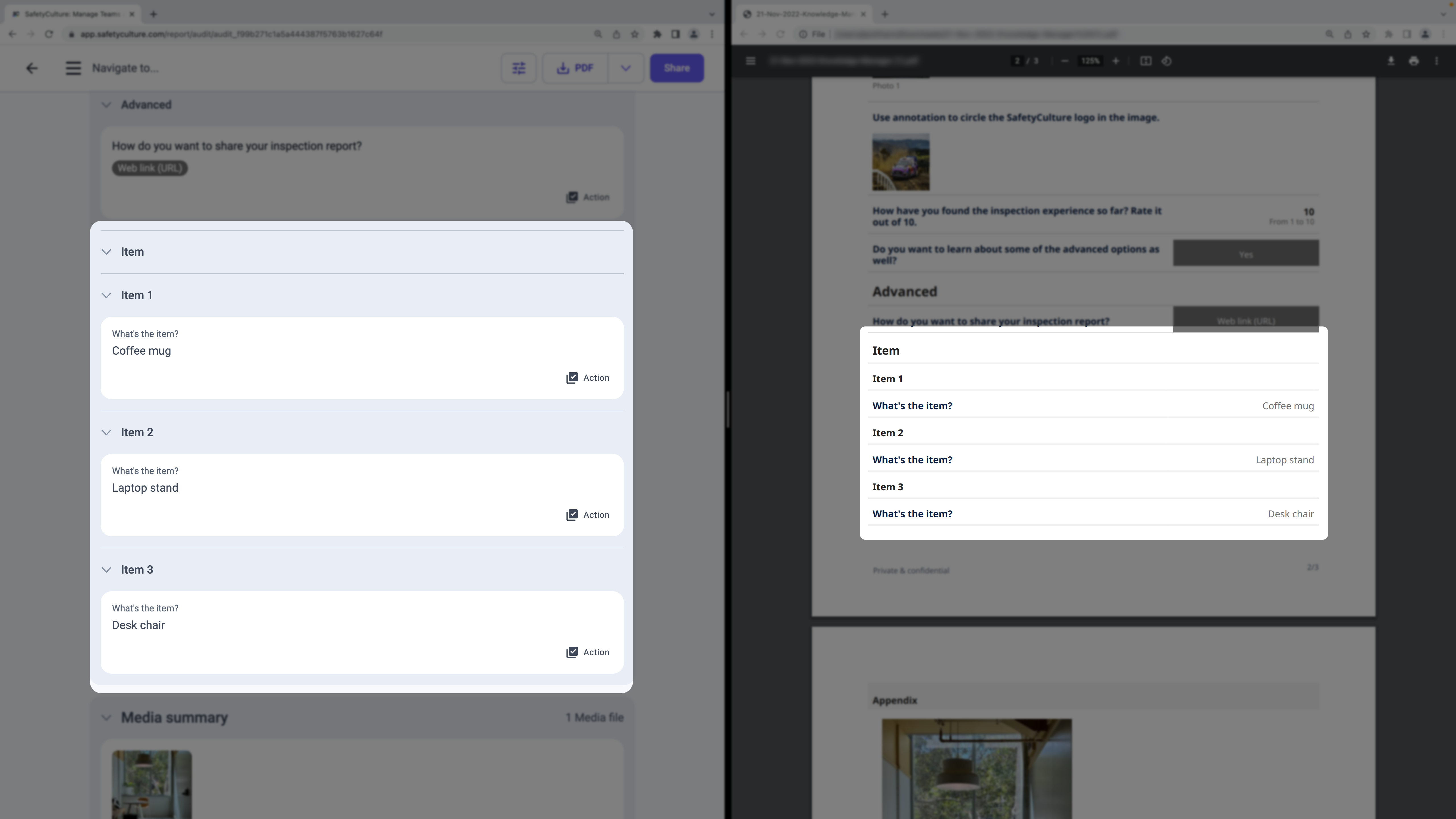 SafetyCulture Sample Inspection Checklist - SafetyCulture