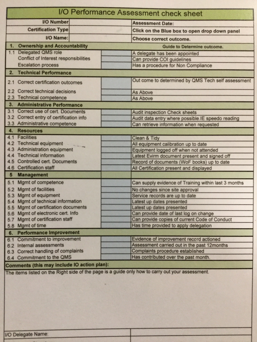 QMS VEHICLE INSPECTOR - SafetyCulture