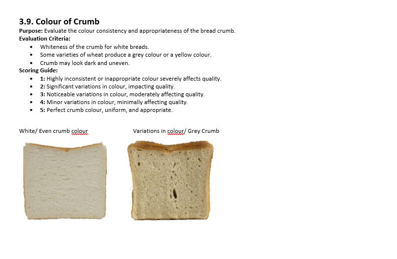 Competitor Benchmark Bread Evaluation Form - SafetyCulture