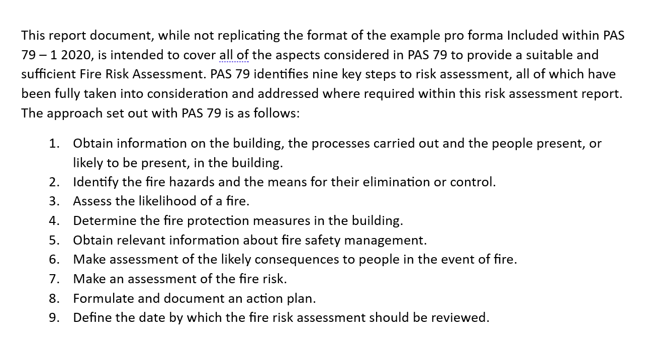 Fire Risk Assessment (HMO) - SafetyCulture
