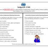Sedgwick Reporting Form- General Liability - SafetyCulture