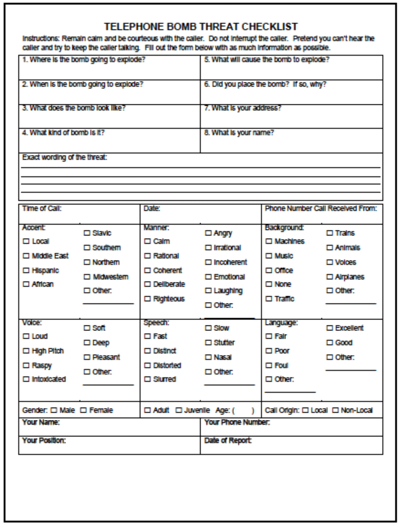 Emergency Action Plan Template 9 Free Sample Example How To Create An
