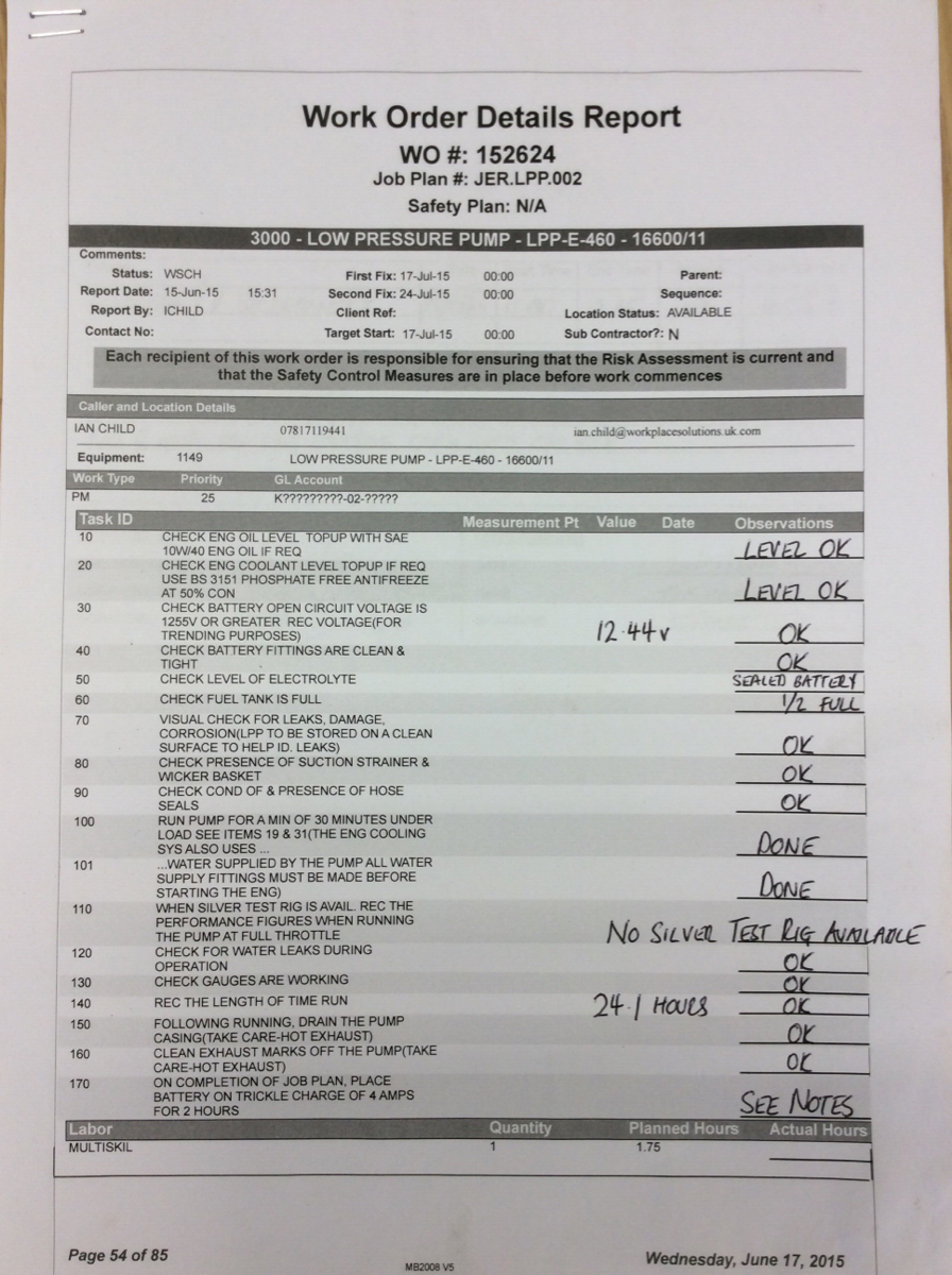 Work Order Review - SafetyCulture