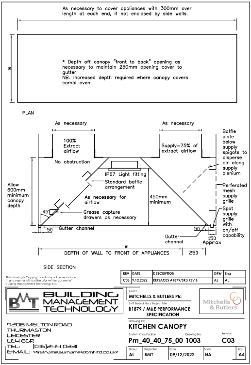 Mitchells & Butlers Development Ventilation Report V1.0 - SafetyCulture