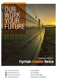 HYMAN MASTER FENCE OPERATIONS - SafetyCulture