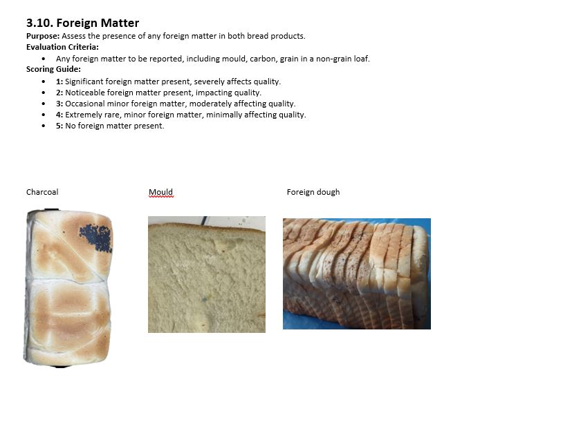 Competitor Benchmark Bread Evaluation Form - SafetyCulture