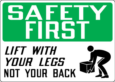 TOOLBOX TALK FORM- Back Injury Prevention - SafetyCulture